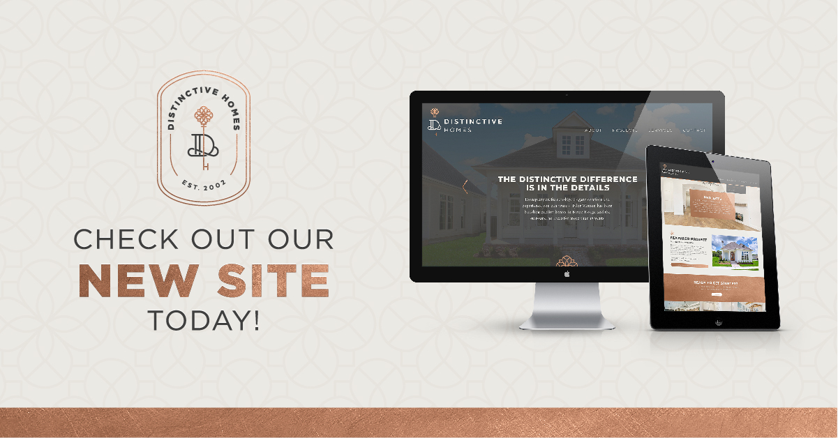 Distinctive Homes Announces Rebrand and New Website